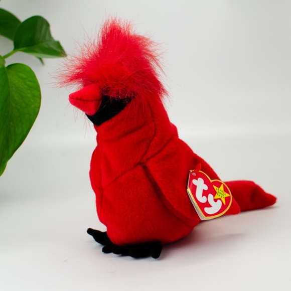 Ty | Toys | Ty Beanie Baby Mac The Cardinal | Poshmark